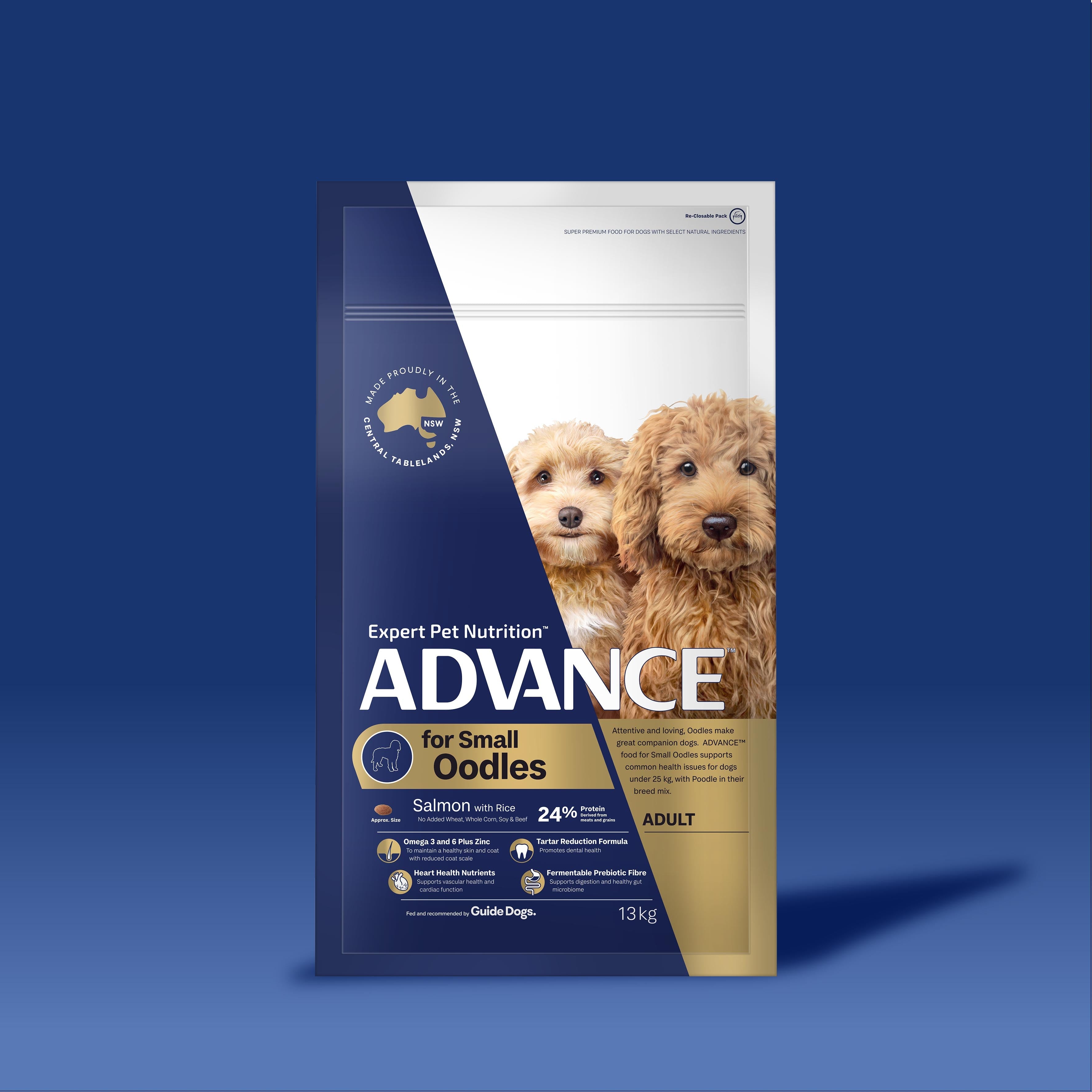 ADVANCE™ Oodles Adult Small Breed Salmon with Rice – ADVANCE™ Pet Food